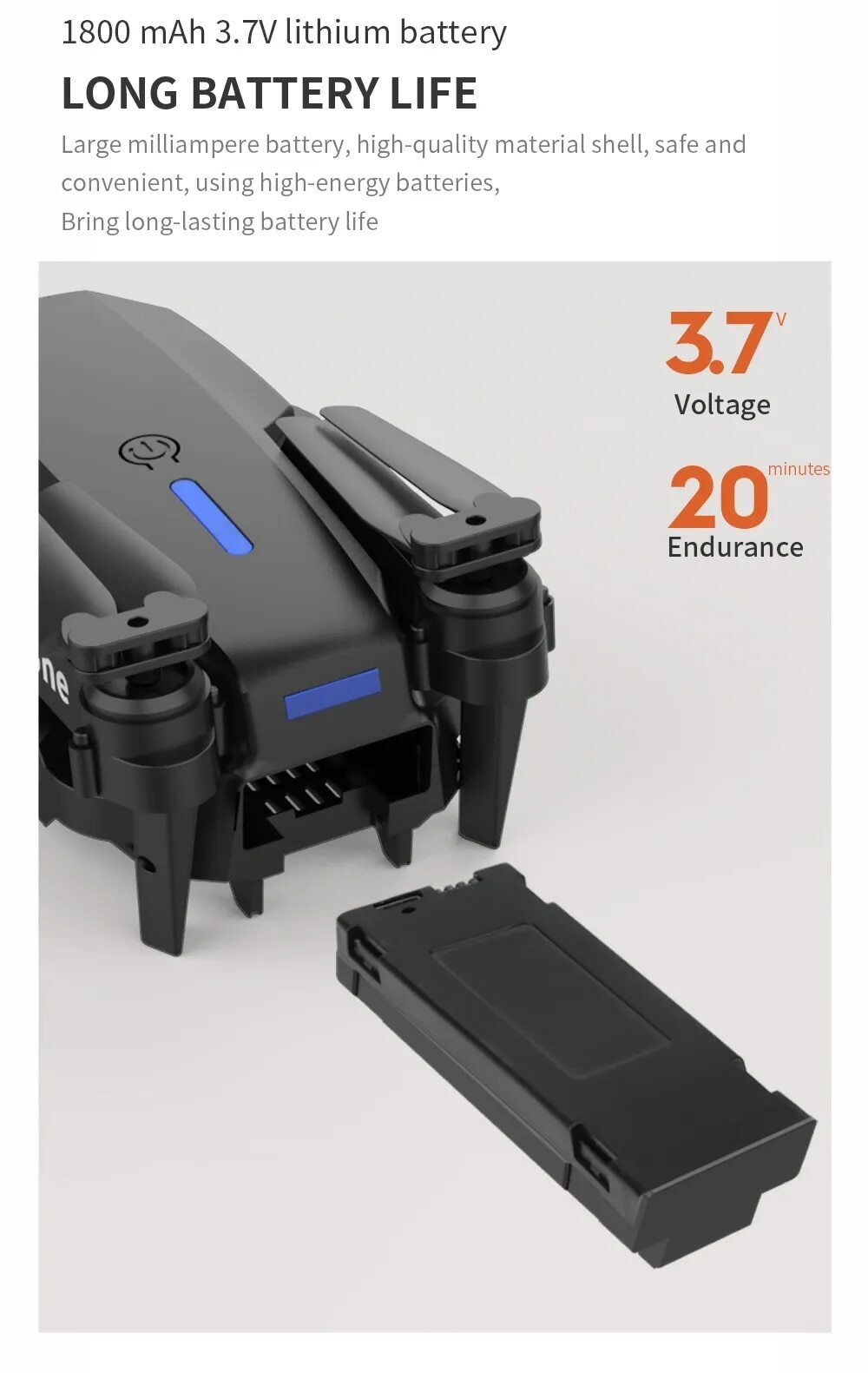 Generic E88 Pro WIFI Drone With Wide Angle HD 4K 1080P Camera | Jumia ...