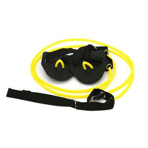 Generic Swimming Arm Strength Trainer Set with Swim Paddle Fins Trainer ...
