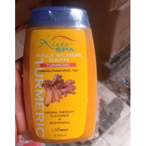 Generic Kuu Spa Salt bath tumeric Aroma therapy cleanser