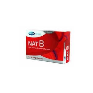 Mega We Care NAT B HIGH POTENCY FORMULA 30 CAPSULES
