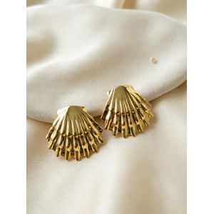 Fashion 1 Pair One-of-a-Kind 3D Shell Earrings, Unique
