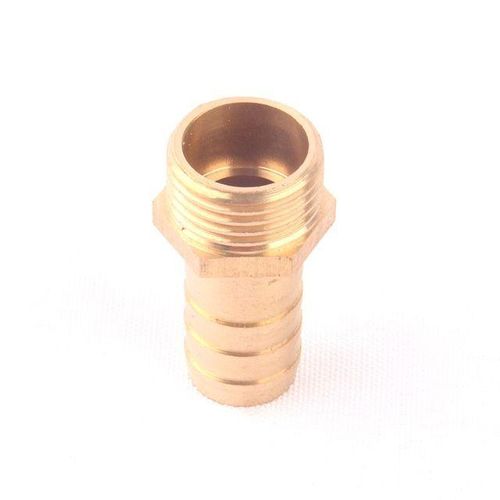 Generic 1/2" Dn15 Male Thread Pipe Connector 16mm Barb Hose Tail Steel ...