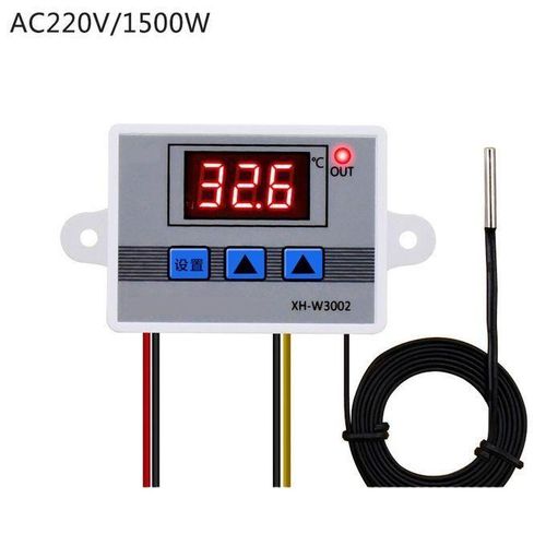 Generic 12V 24V 220V AC Digital LED Temperature Controller XH-W3001 For ...