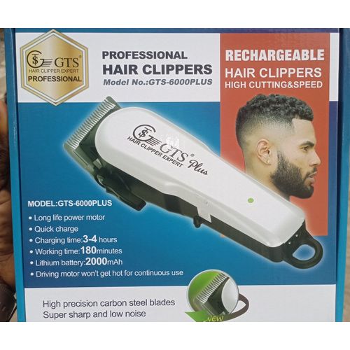 Gts Portable Rechargeable GTS Professional Hair Clipper – Nigeria Shopping
