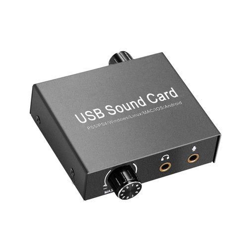 915 Generation USBC Sound Card Audio External 3.5mm Microphone Audio ...