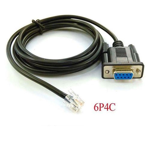 Generic Db9 Rs232 To Rj11 Serial Cable For Meade Lx200gps Update Cable ...