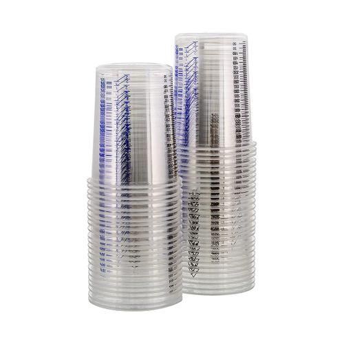 915 Generation 20 Oz 600Ml Disposable Flexible Clear Graduated Plastic ...