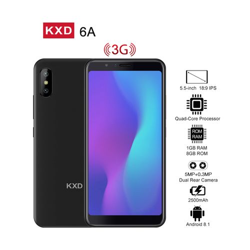 Ken Xin Da KXD 6A 5.5″ 18:9 Full Screen (Quad-Core,1GB,8GB ROM) Android ...