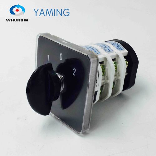 Generic 3 Phase Change Over Switch 32A 3 Poles 3 Position Manual ...