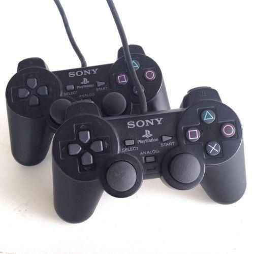 Generic Wired Double Vibration Controller For PS2 Plug And Play Gamepad ...