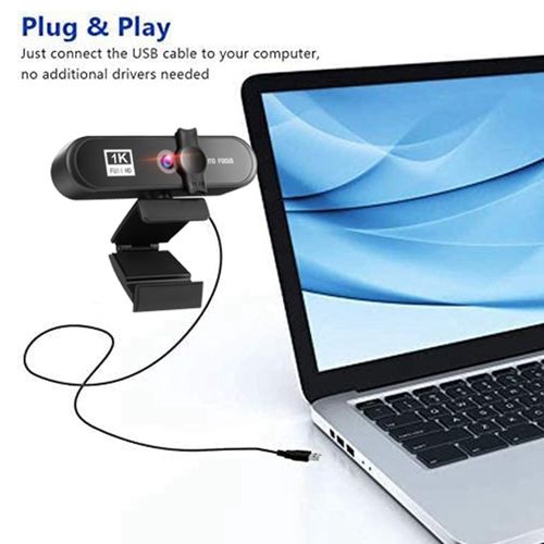 Generic 4K HD Webcam Web Camera Autofocus For Video Game Video 1k Black ...