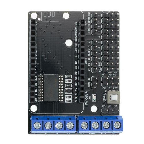 Generic Nodemcu Motor Shield Board L293d/nodemcu Node Mcu Base Esp8266 ...