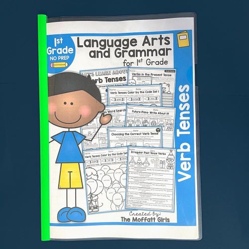 Generic 1st Grade English Language Arts and Grammar Reading Writing ...