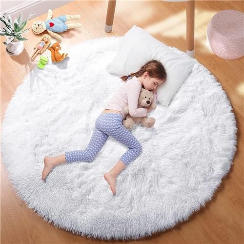 Small fluffy rug store