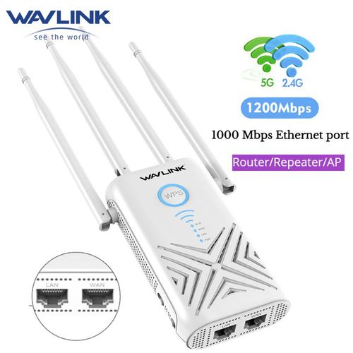 Generic 5 Ghz WiFi Repeater Wireless Wifi Extender 1200Mbps Wi-Fi ...