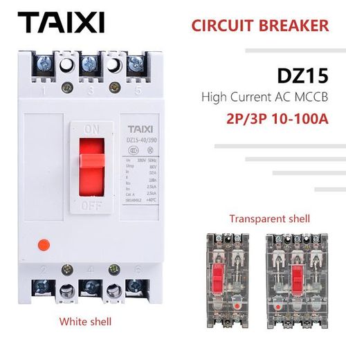 Generic 100a Mccb 2p 3p Molded Case Circuit Breaker 63 Amp Current ...