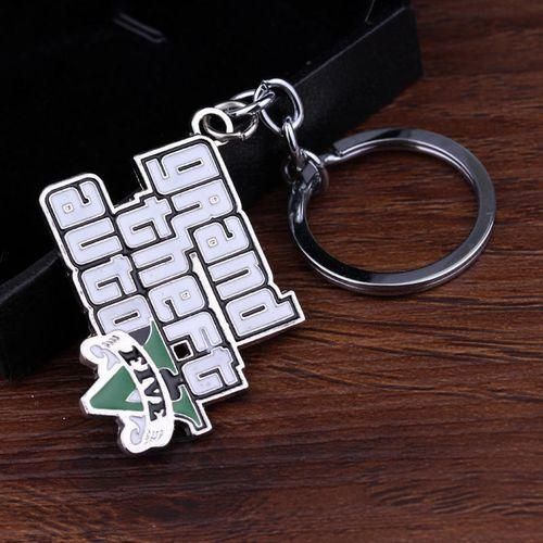 Fashion MutiPendant Key Holder PS4 Xbox PC Keyfob Game GTA V Grand ...