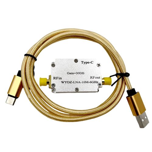Generic TYPE-C LAN 10Mhz-6GHz High Flatness Amplifier Gain 30DB RF ...