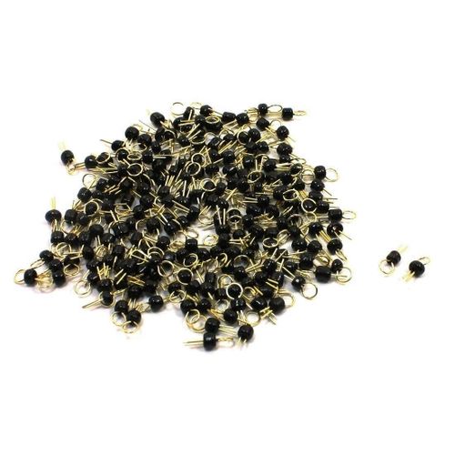 Generic 200Pcs Black Gold Tone Soldering PCB Board Breadboard Test ...