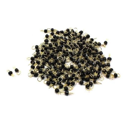 Generic 200Pcs Black Gold Tone Soldering PCB Board Breadboard Test ...