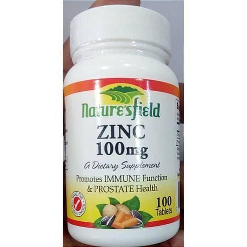 Nature Field Nature'S Field ZINC 100mg(immune Booster/promoting Healthy ...