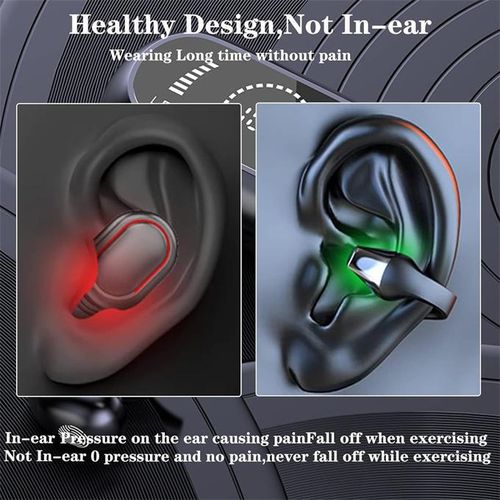 Generic S03 Wireless Ear Clip Bone Conduction Bluetooth Headset