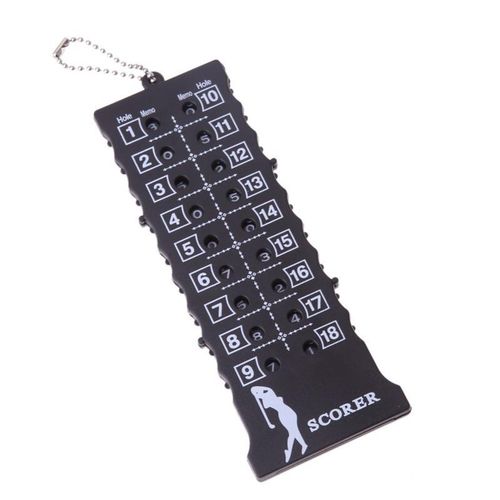 Generic 18 Hole Golf Stroke Putt Score Counter Indicator With Key Chain ...