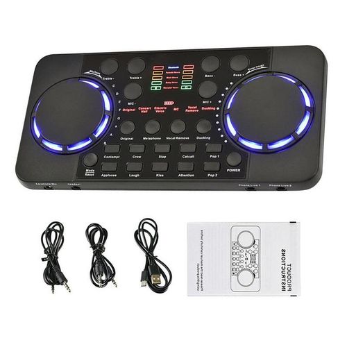 Generic V300 Pro Live Streaming Sound 10 Sound Effects 4.0 Audio ...