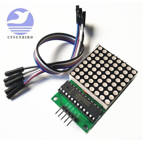 Generic Max7219 Dot Matrix Module Microcontroller Module Diy Kit Mcu ...