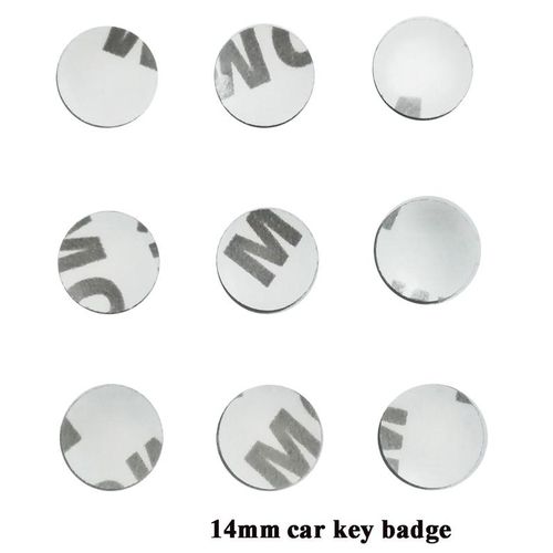 Generic 14mm Car Key Logo Sticker Fob Emblems Folding Flip Car Control ...