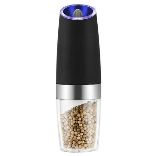 Generic Automatic Electric Pepper Grinder LED Salt Light Pepper Seasoning Bottle Kitchen Grinding Machine New Black NO Jumia Nigeria
