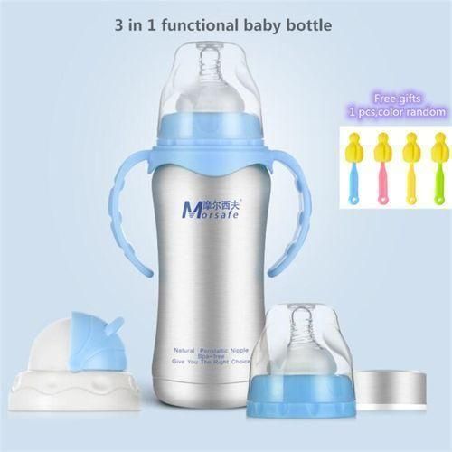 Generic 240ml Baby Bottle Thermos Feeding Bottle 3in1 Nursing Jumia Nigeria