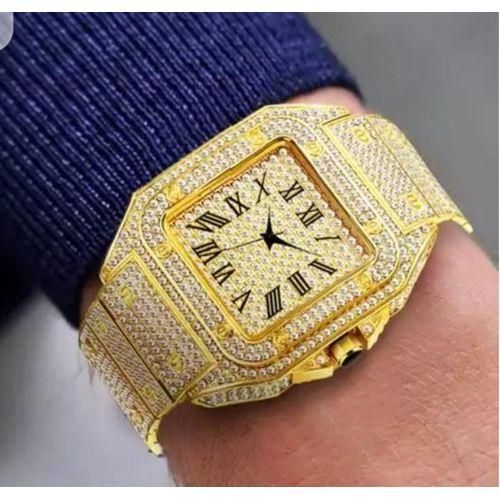 Keep Moving Sophisticated Original Quality Gold Diamond Stone ...