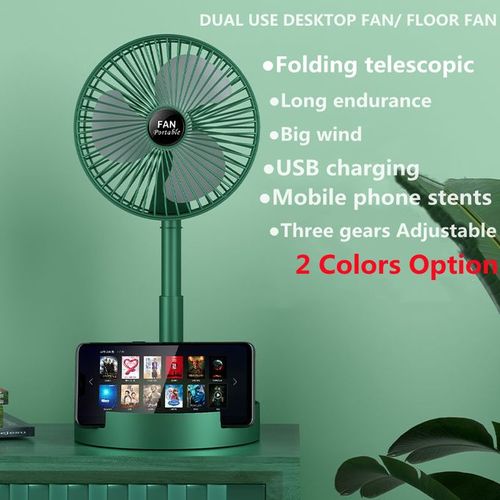 Generic Foldable Telescopic Table Fan Students' Dormitory 3 Speed ...