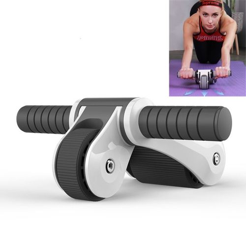 Generic Double-wheel Bearing Roller Silent Exercise Abdominal Muscle ...