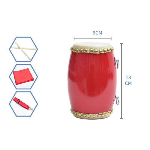 Generic Chinese Drum Waist Hand Simple Instrument Drums Traditional ...