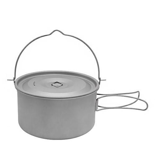 Generic 1.8L3L Titanium Pot Ultralight Hanging Pot With Lid And | Jumia ...