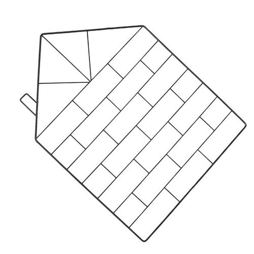Generic Grid Po Wall Decoration Home Grid Display Panels Grid Plate ...