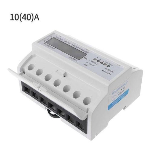 Generic 3 Phase 4 Wire Electric Lcd Display Digital Energy Meter ...