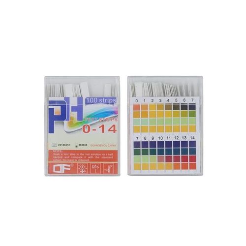 Generic 100pcs 0-14 PH Test Strips Alkaline Acid Indicator Paper ...