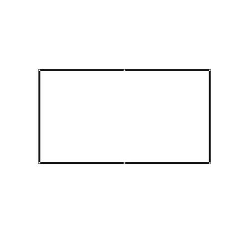 Generic 100 Inches Projector Screen Widescreen 16:9 Portable | Jumia ...