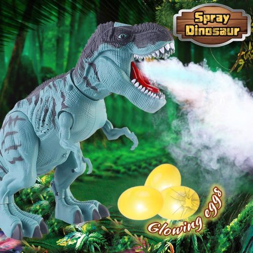 Generic Large Electric Dinosaur Toys Walking Jet Dinosaur with ...