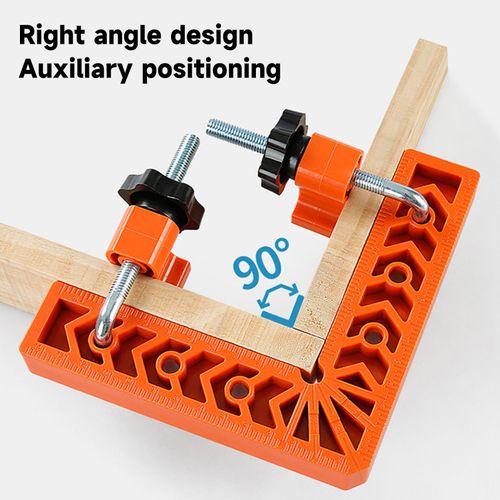 Generic 6-inch L-Shaped Woodworking Corner Clamps – Precision 90° Angle ...
