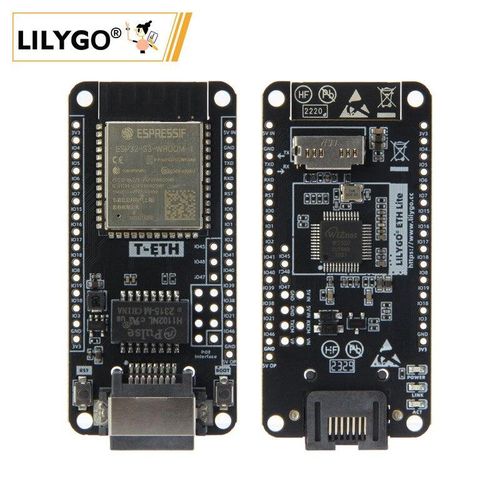 Generic T Eth Lite Development Board Esp32 Esp32 S3 W5500 Ethernet Module Esp32 S3 Wroom Support 5495