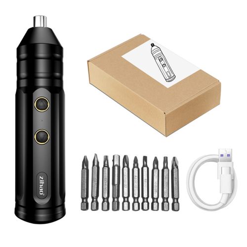 Generic Mini Cordless Electric Screwdriver Portable Tools Set | Jumia ...
