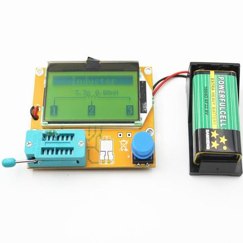 Generic Lcr-T4 Mega328 M328 Multimeter Transistor Tester Backlight Esr ...