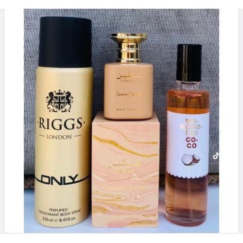 Genie TASKEEN CARAMEL CASCADE EAU DE PARFUM 50ML AND RIGGS