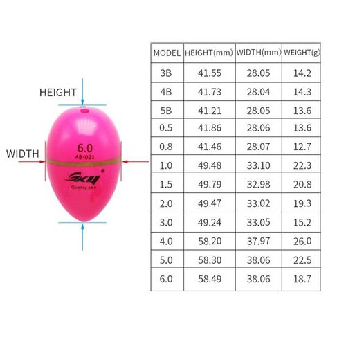 Generic Sea Rock Fishing Float Conspicuous ABS Insertable Two Luminous ...
