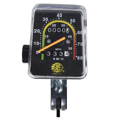 Generic Square bicycle stopwatch aluminum alloy mechanical odometer ...