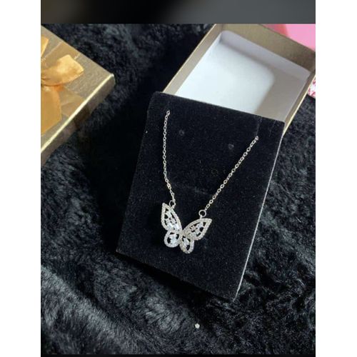 Fashion Quality Necklace With Butterfly Pendant Silver Jumia Nigeria